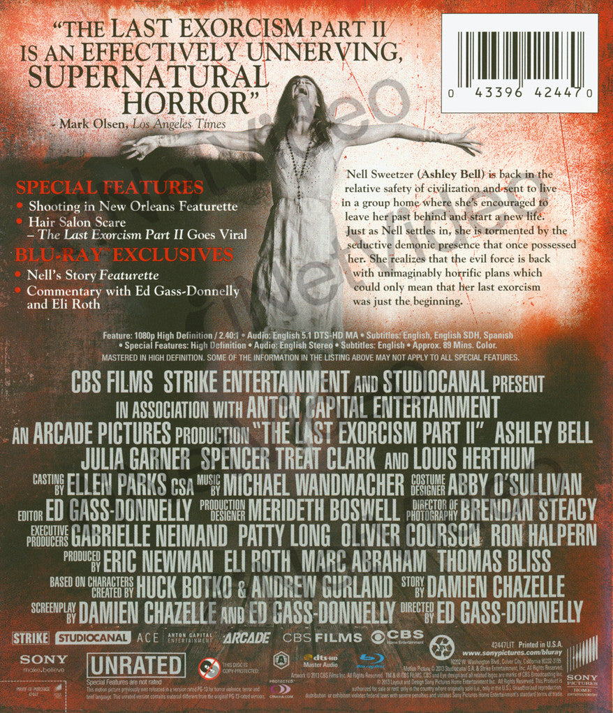 The Last Exorcism 2 Dvd Cover