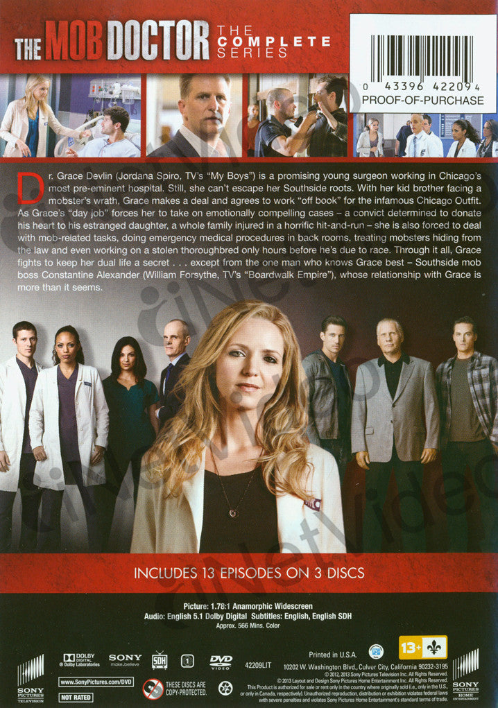 The Mob Doctor William Forsythe