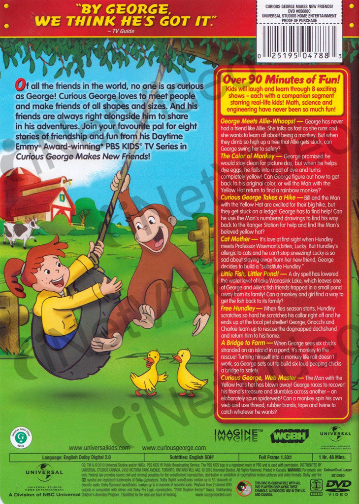 Curious George Makes New Friends