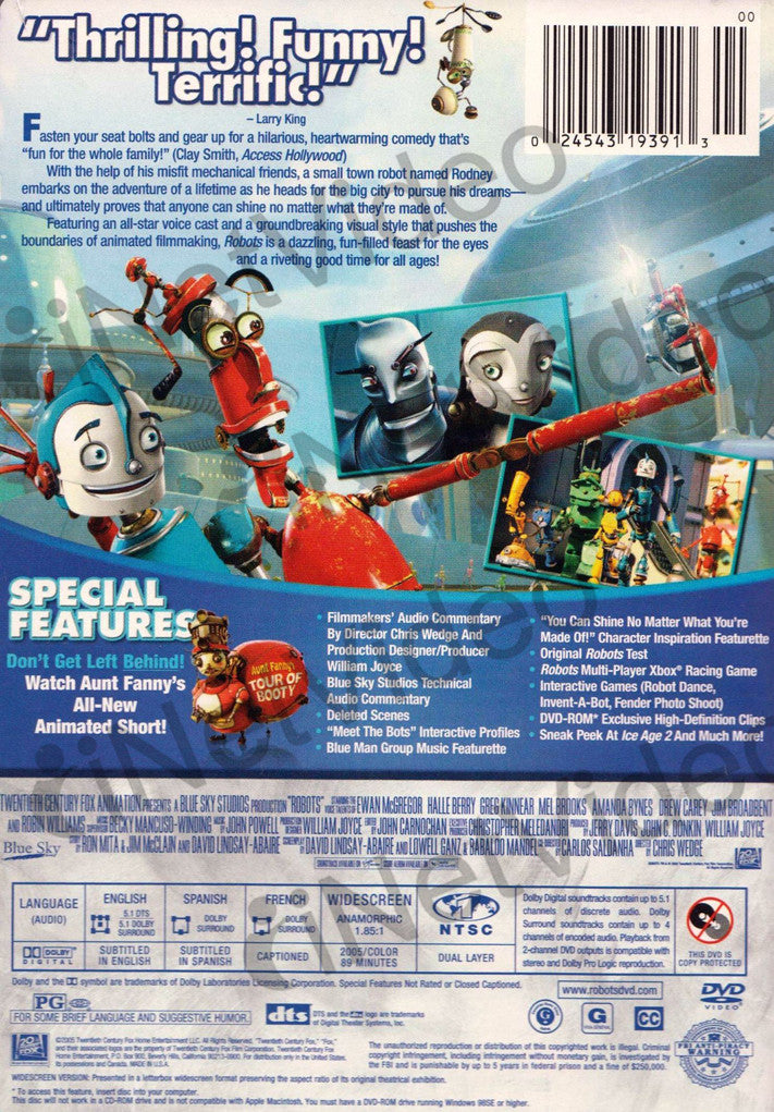 Robots Dvd 2005