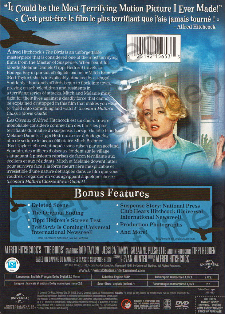 The Birds Dvd