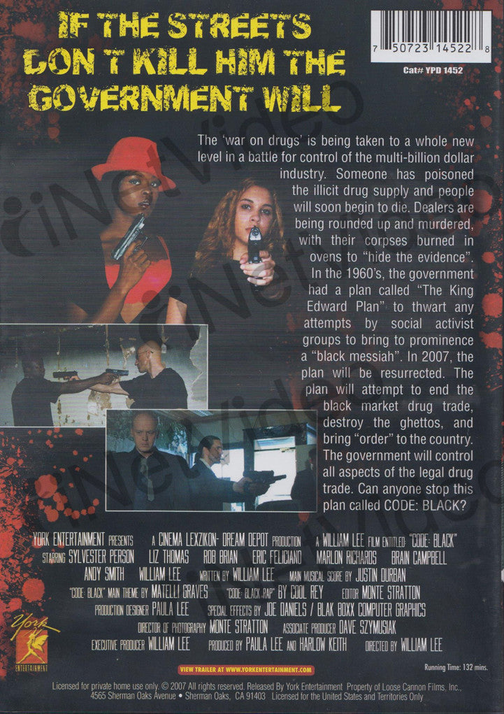 Code : Black on DVD Movie