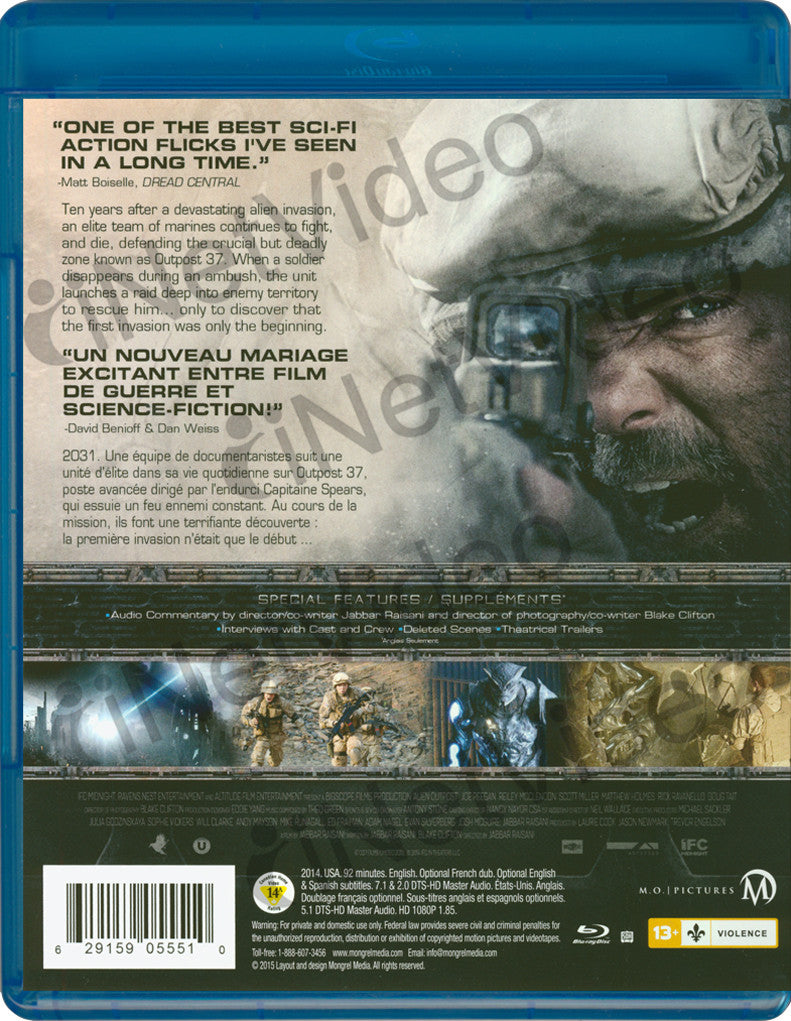 Alien Outpost (Blu-ray) (Bilingual) on BLU-RAY Movie
