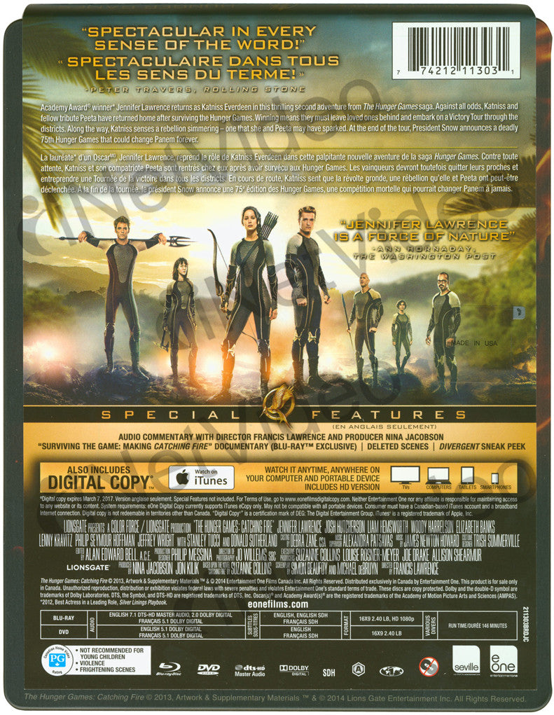 Catching Fire Back Cover