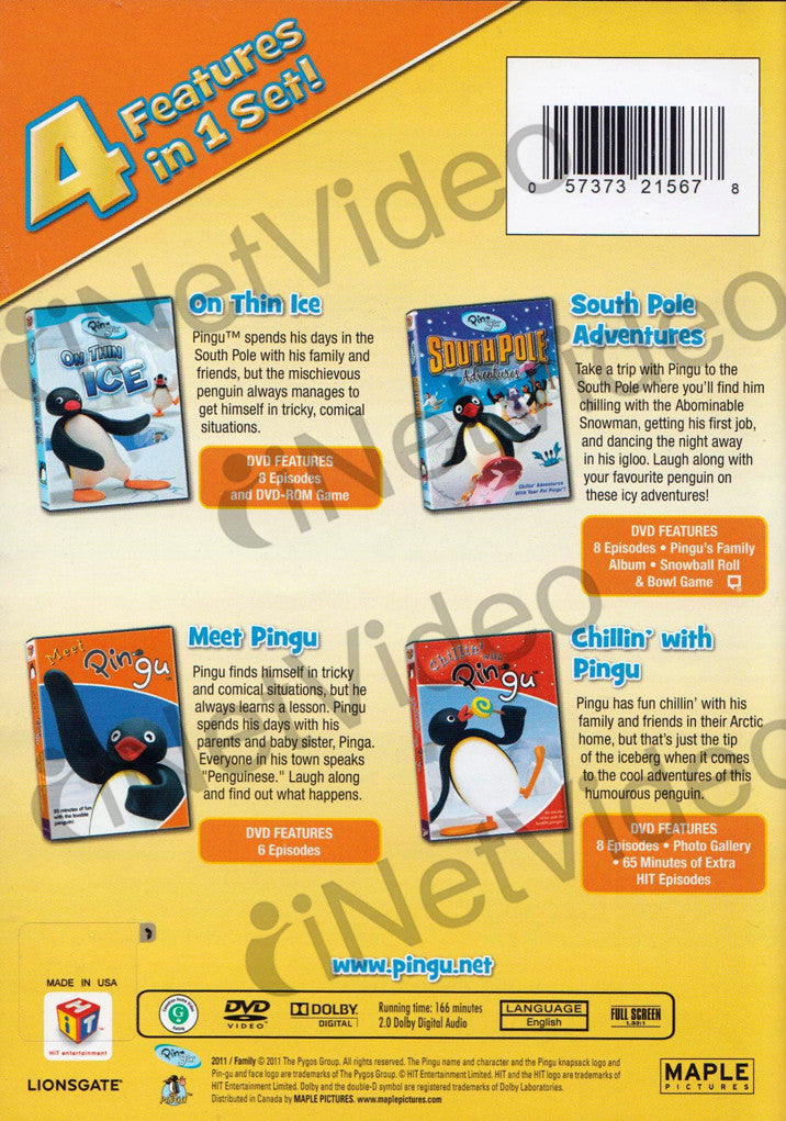 Meet Pingu Dvd