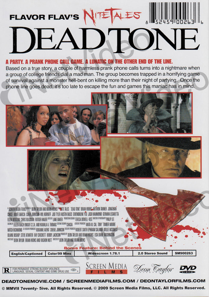 Dead Tone Dvd Cover