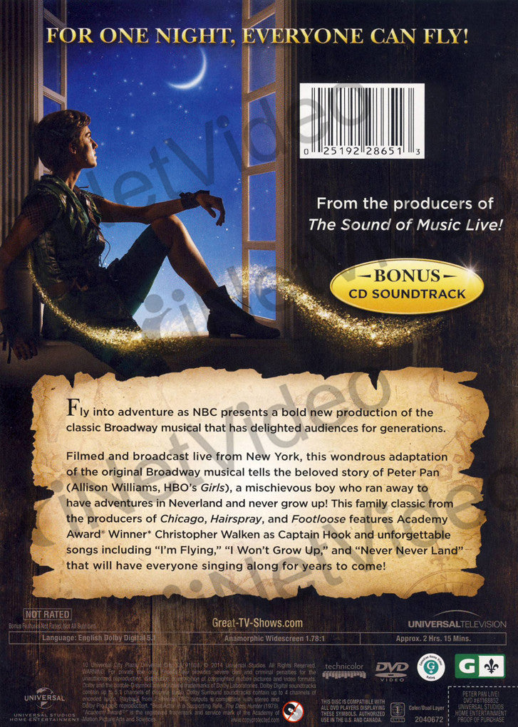 Peter Pan Soundtrack