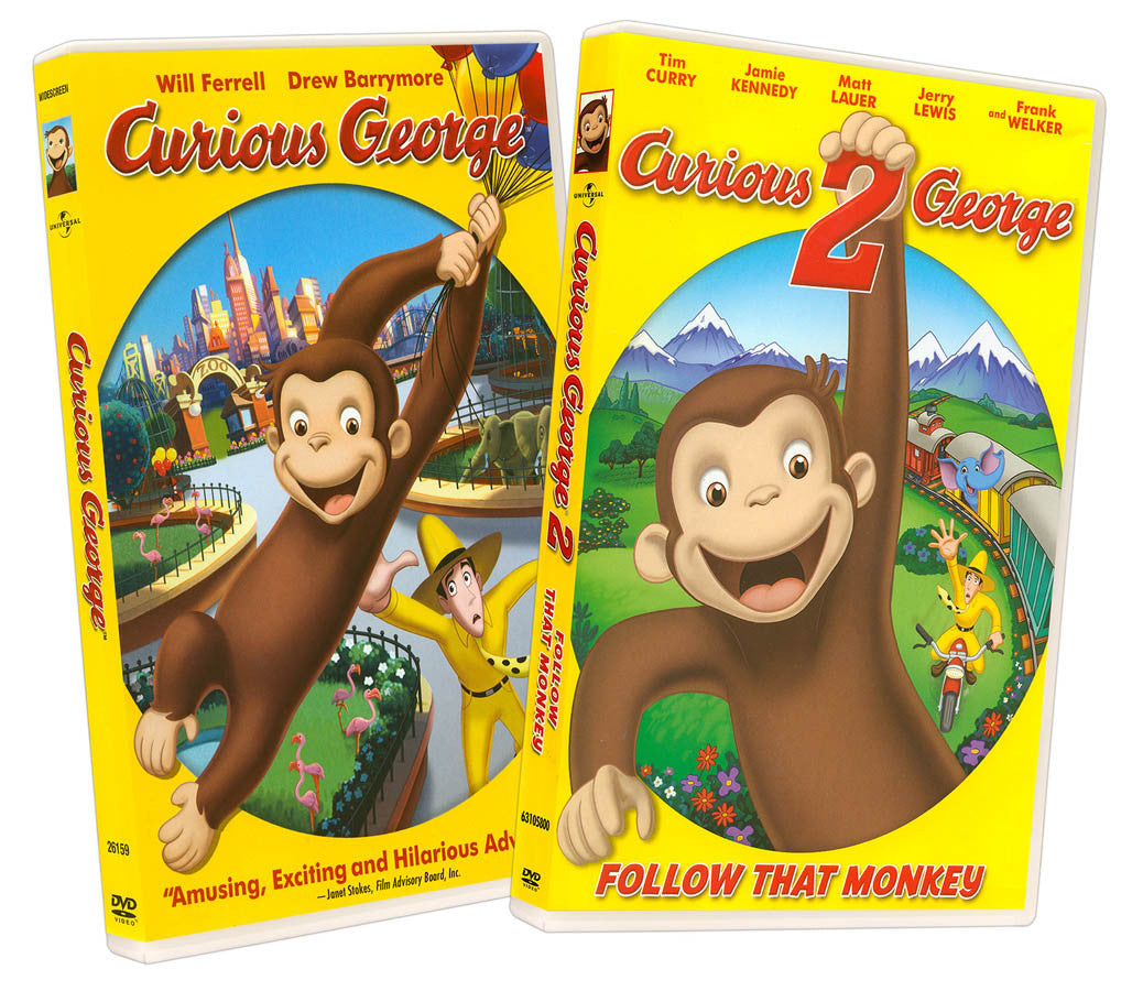 Curious George 2 Dvd