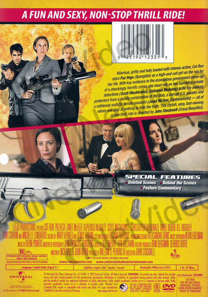 Cat Run on DVD Movie