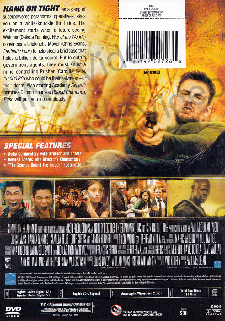 Push Dvd Disc Cover