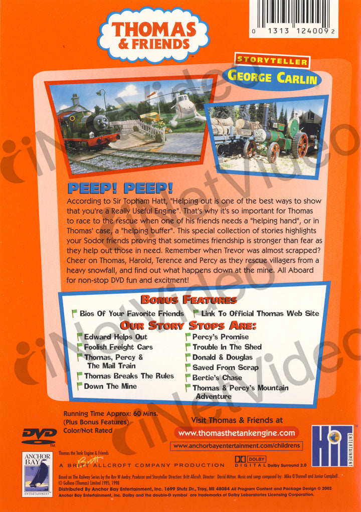 Thomas And His Friends Help Out Vhs