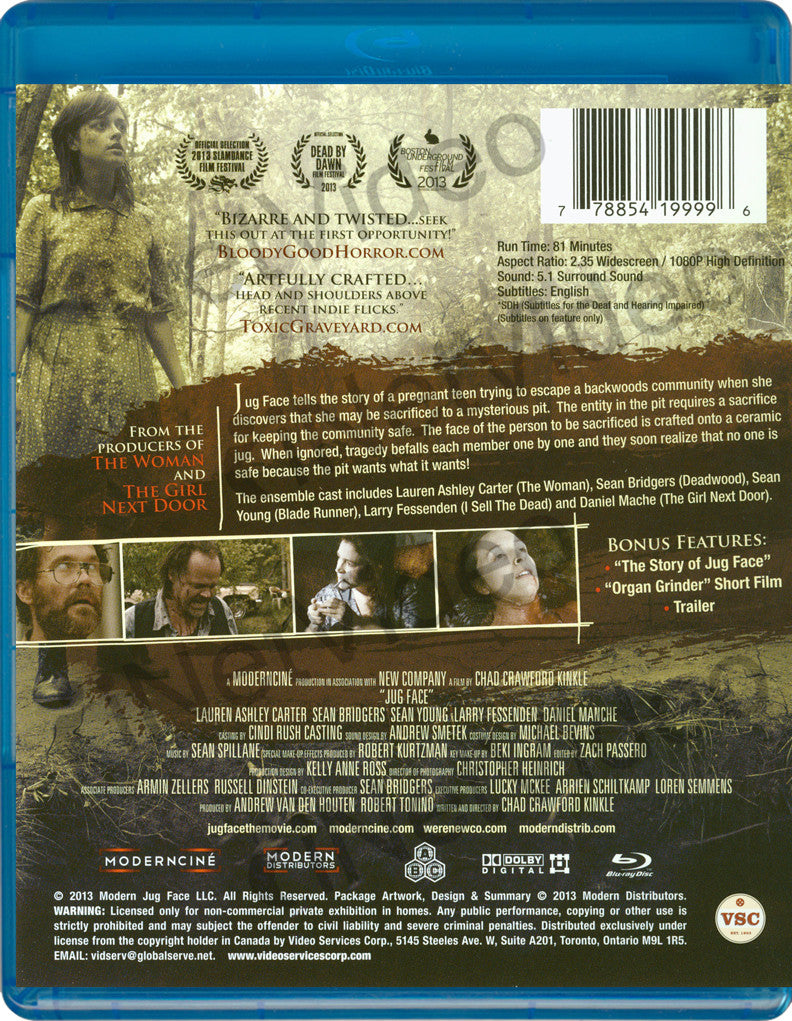 Jug Face Dvd Cover