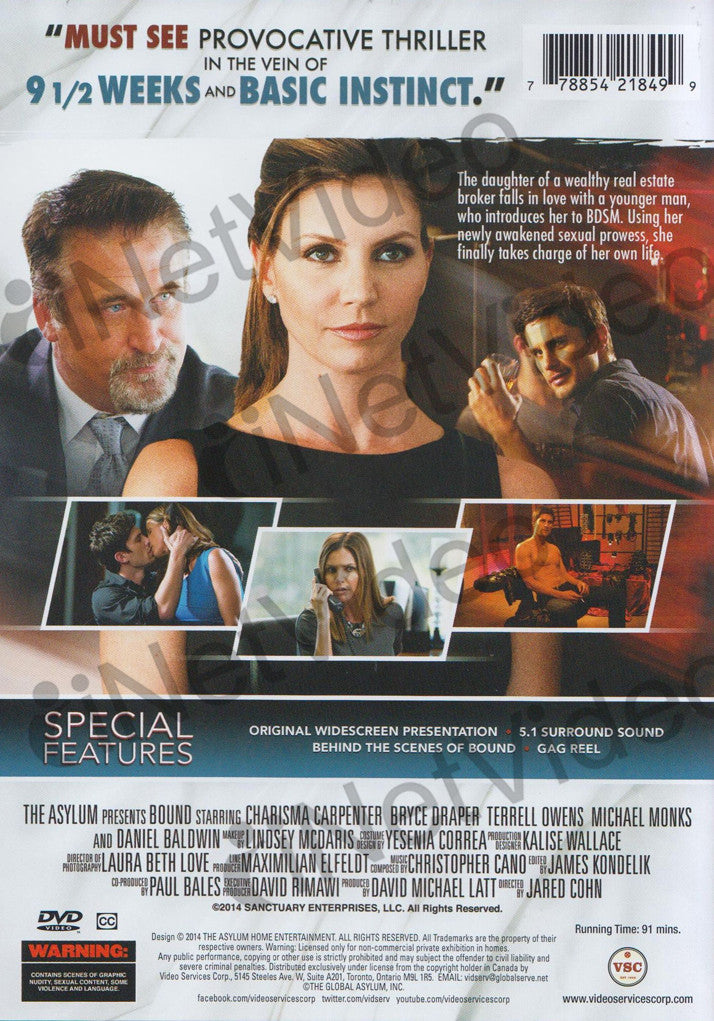 Bound on DVD Movie