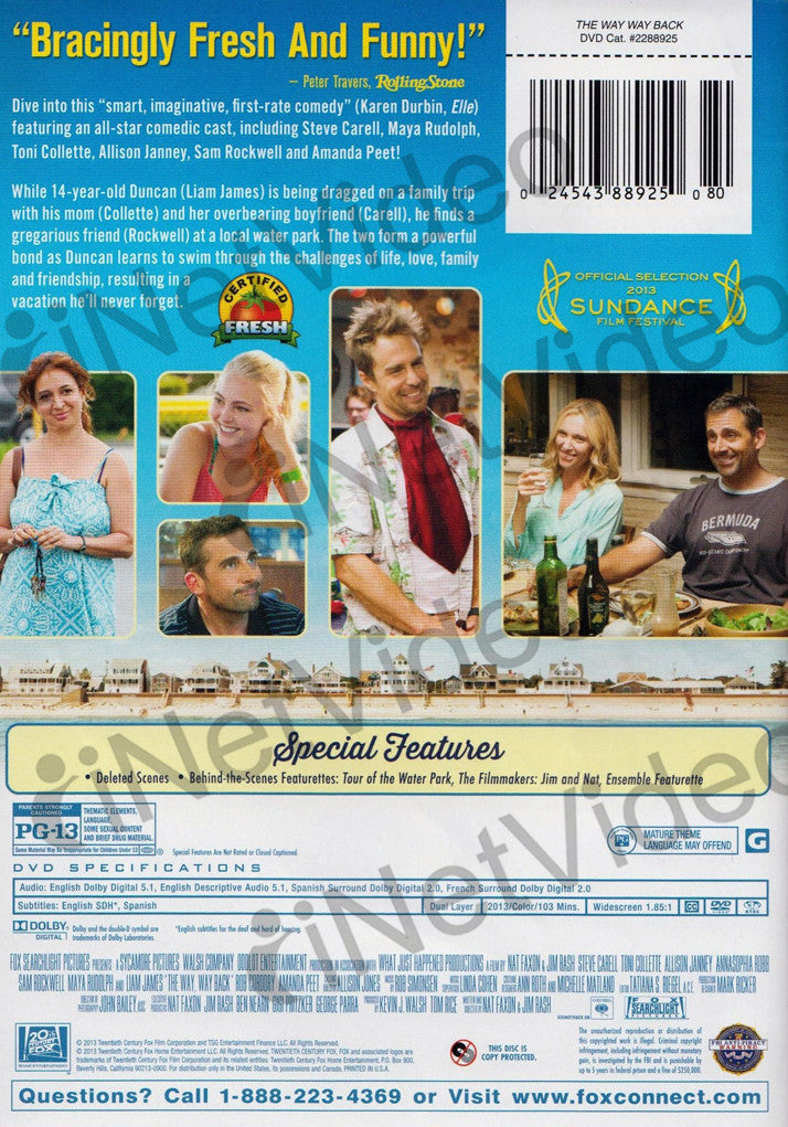 Cast Of The Way Way Back