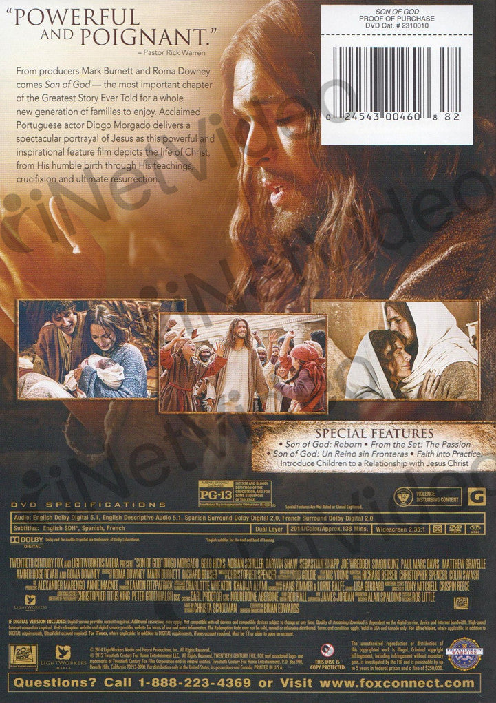Son Of God Dvd Cover Art