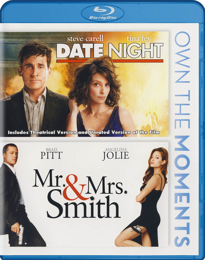Date Night / Mr & Mrs Smith (Double Feature) (Blu-ray) on BLU-RAY Movie