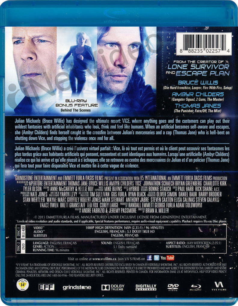 Vice (Blu-ray + DVD Combo) (Bilingual) (Blu-ray) on BLU-RAY Movie
