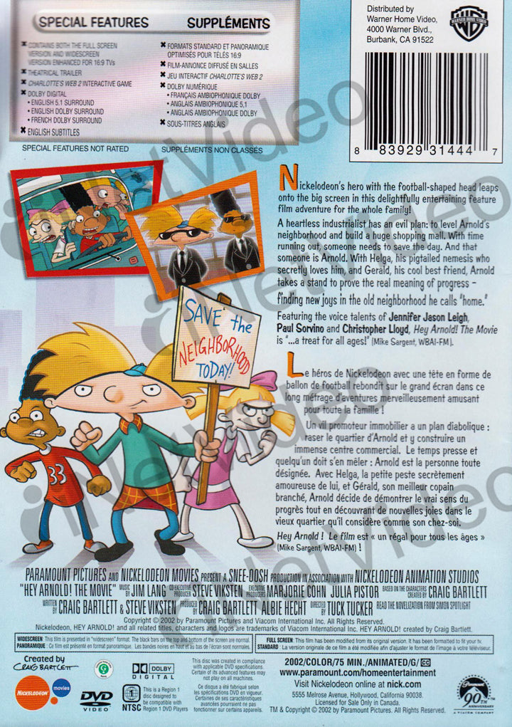 Hey Arnold The Movie Poster