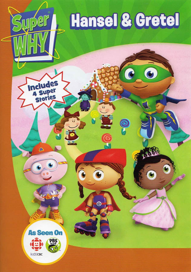 Super Why Hansel And Gretel A Healthy Adventure Dvd