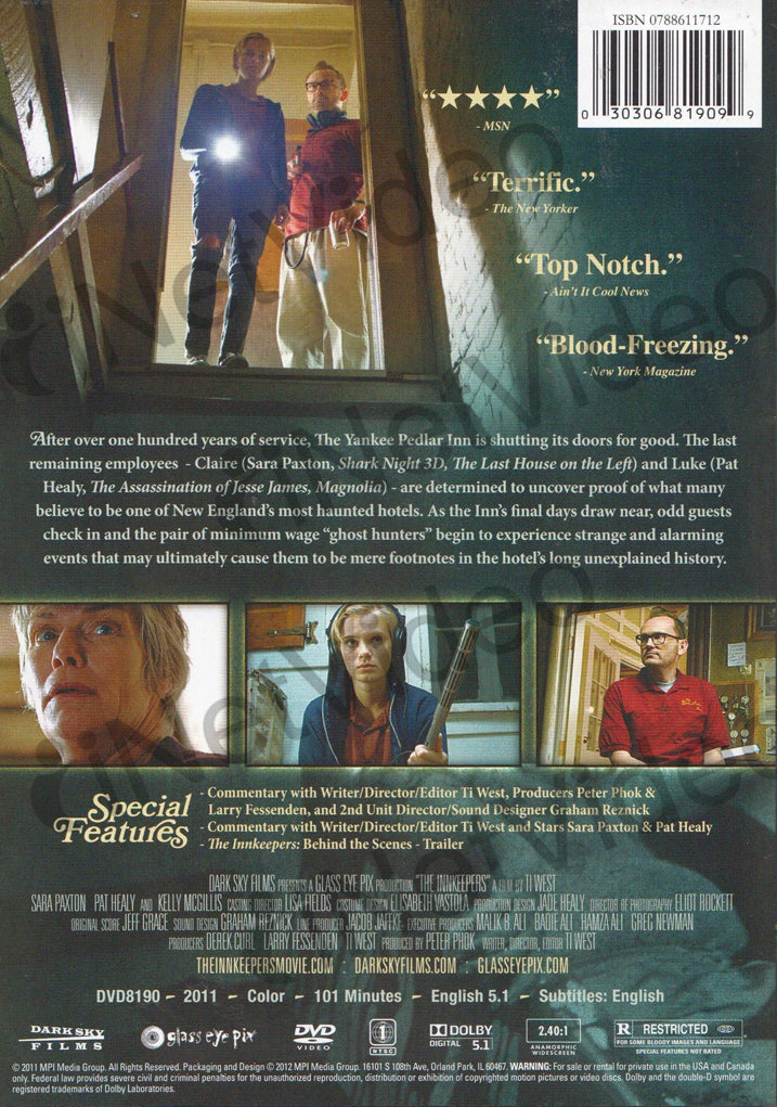 The Innkeepers Dvd Cover