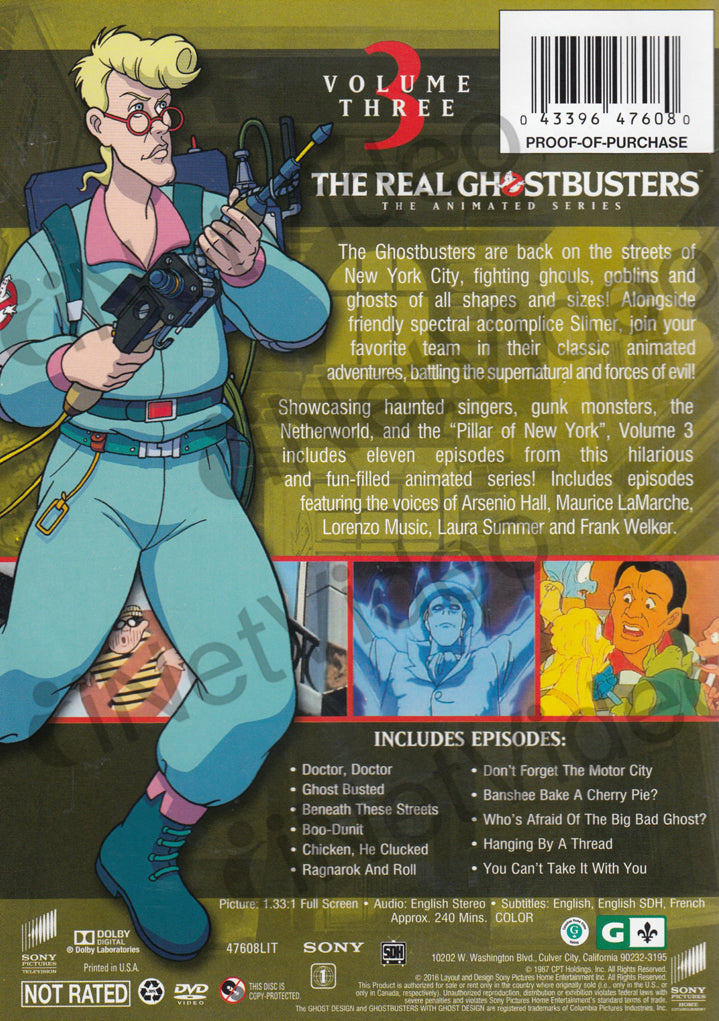 Ghostbusters 3 Dvd