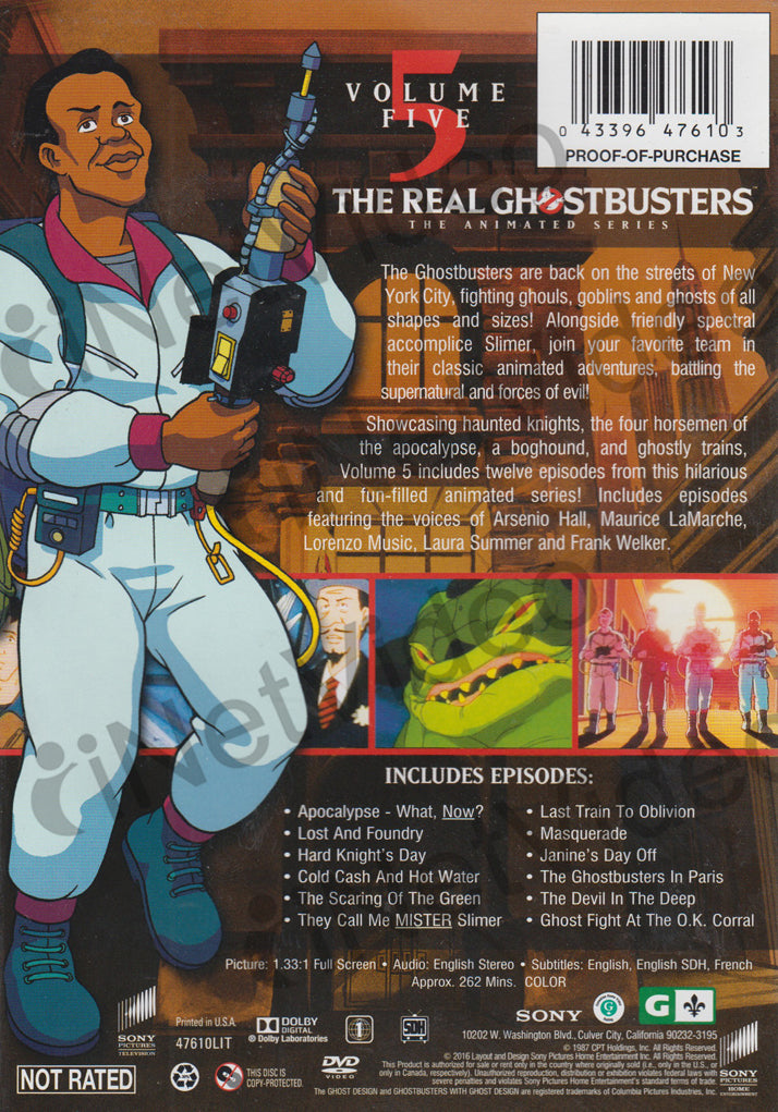 The Real Ghostbusters Dvd Collection