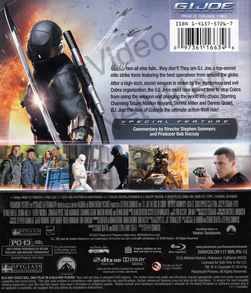 Gi Joe Rise Of Cobra Dvd Cover