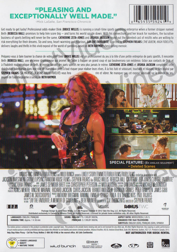 Lay The Favorite Dvd Cover