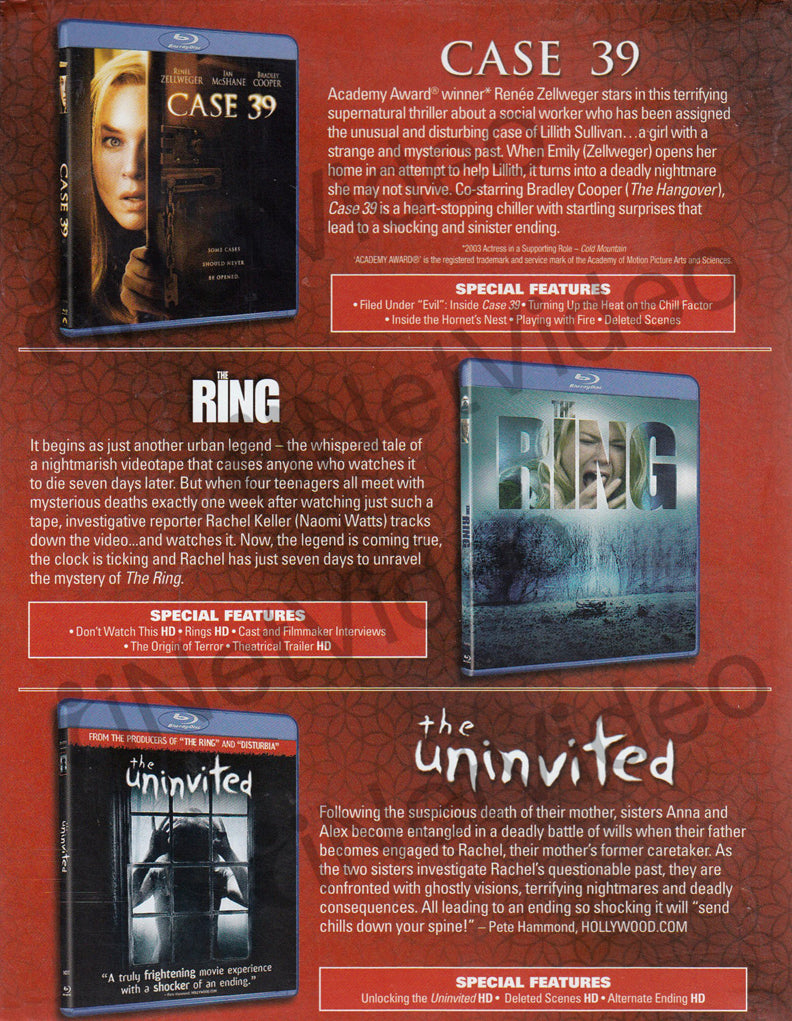 Blu Ray Movie Cases
