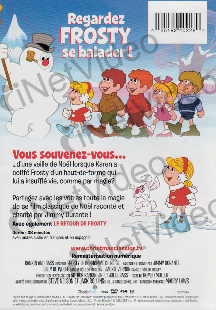 Frosty - Le Bonhomme De Neige (Christmas Classic) (French Version) on ...