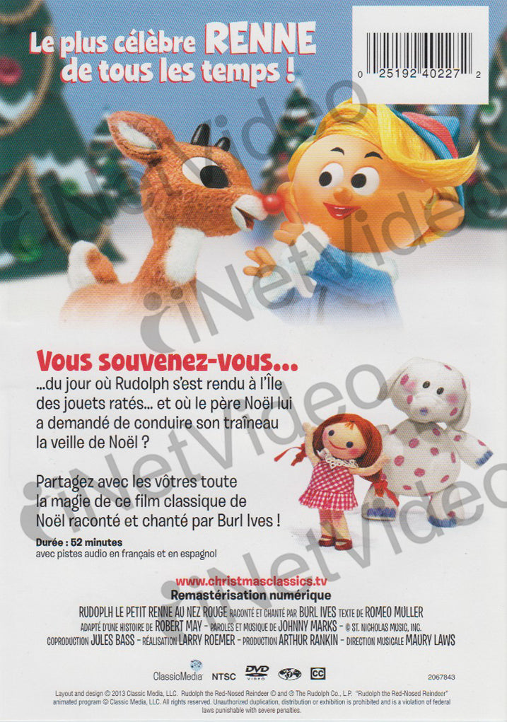 Rudolph Le Renne Au Nez Rouge Jouets