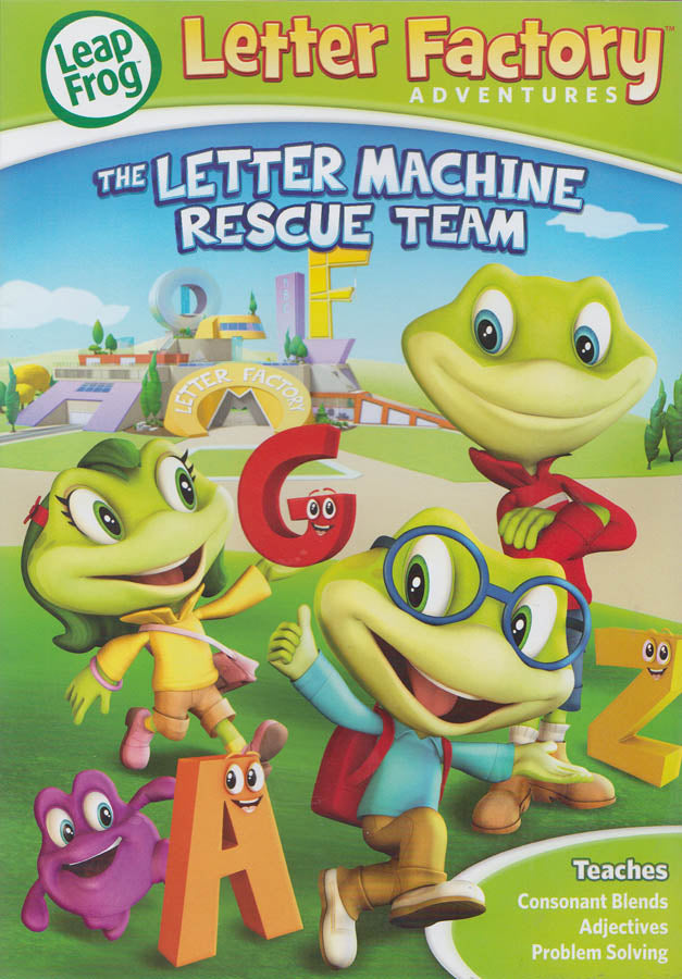 Leapfrog Letter Factory Adventures - The Letter Machine Rescue Team on ...