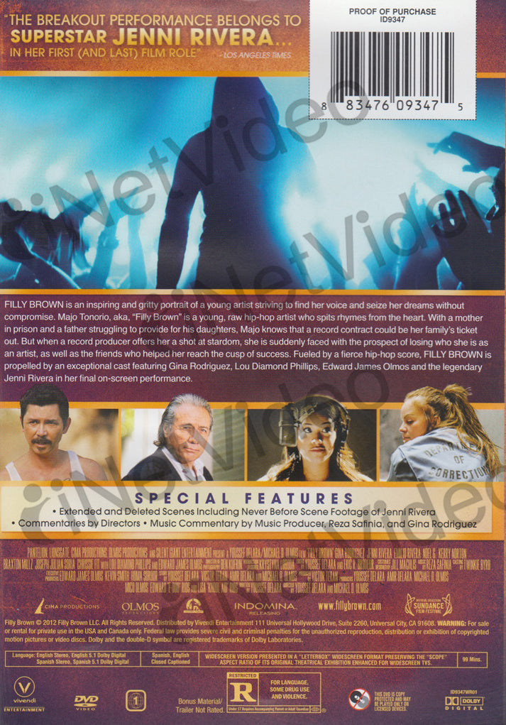 Filly Brown Dvd