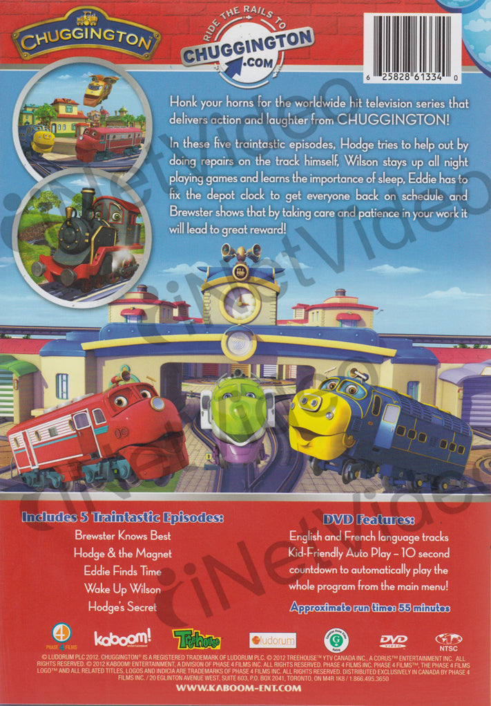 Chuggington - Chuggers To The Rescue on DVD Movie