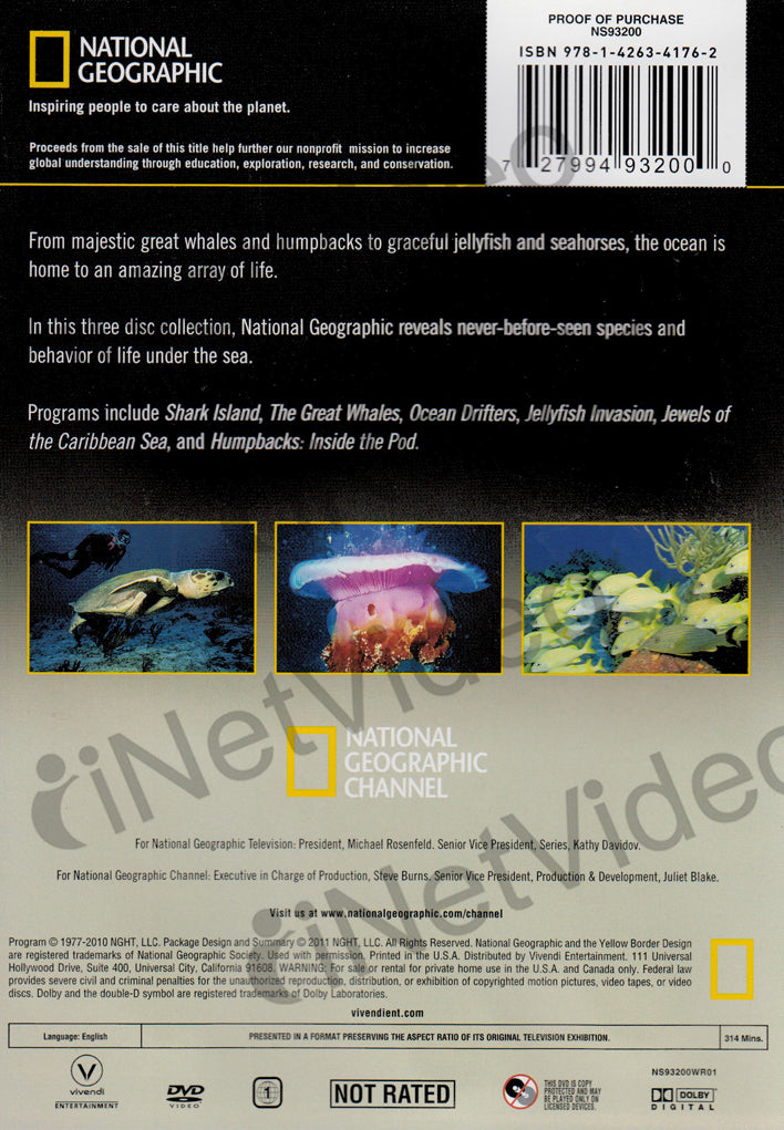 National Geographic Classics - Oceans on DVD Movie