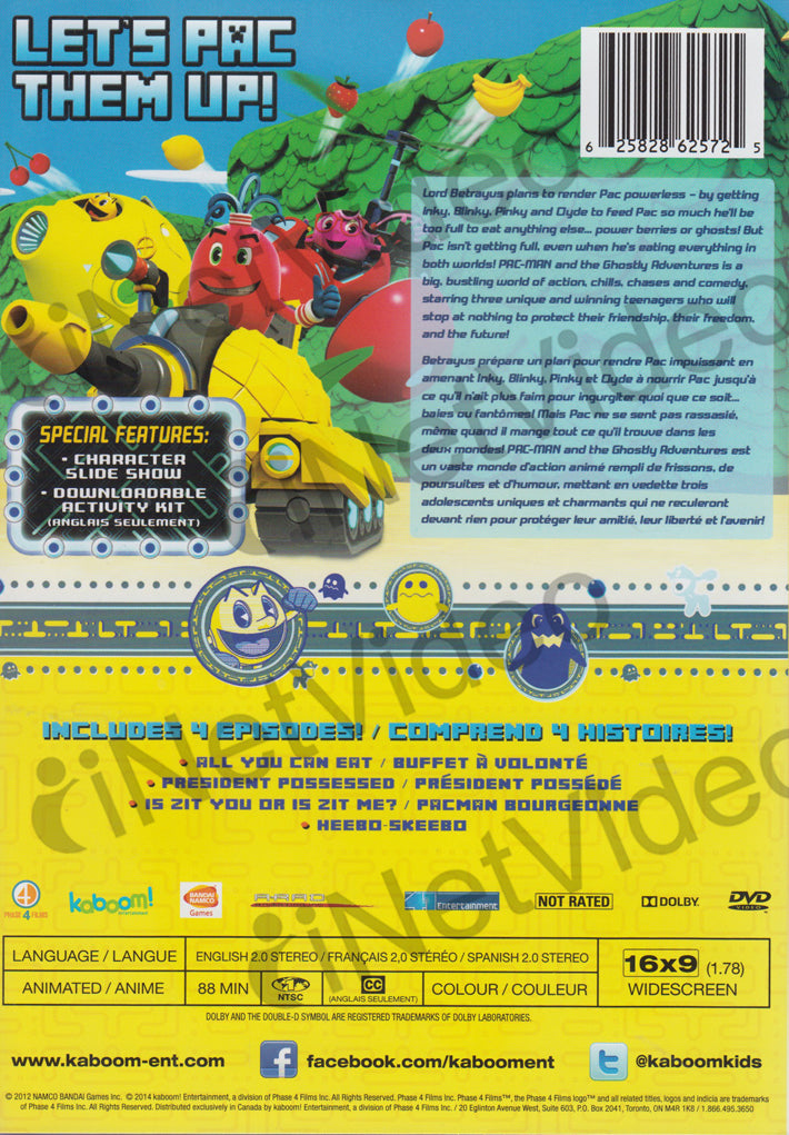 Pacman And The Ghostly Adventures Dvd