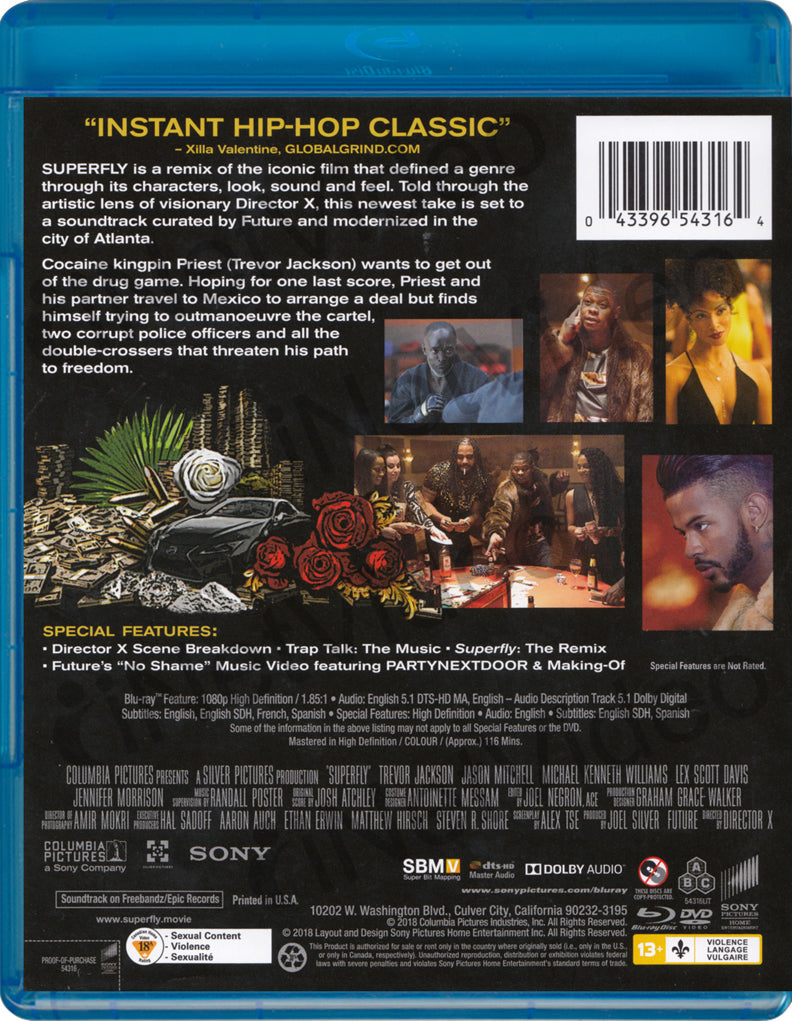 Superfly (Blu-ray / DVD / Digital HD) (Blu-ray) on BLU-RAY Movie