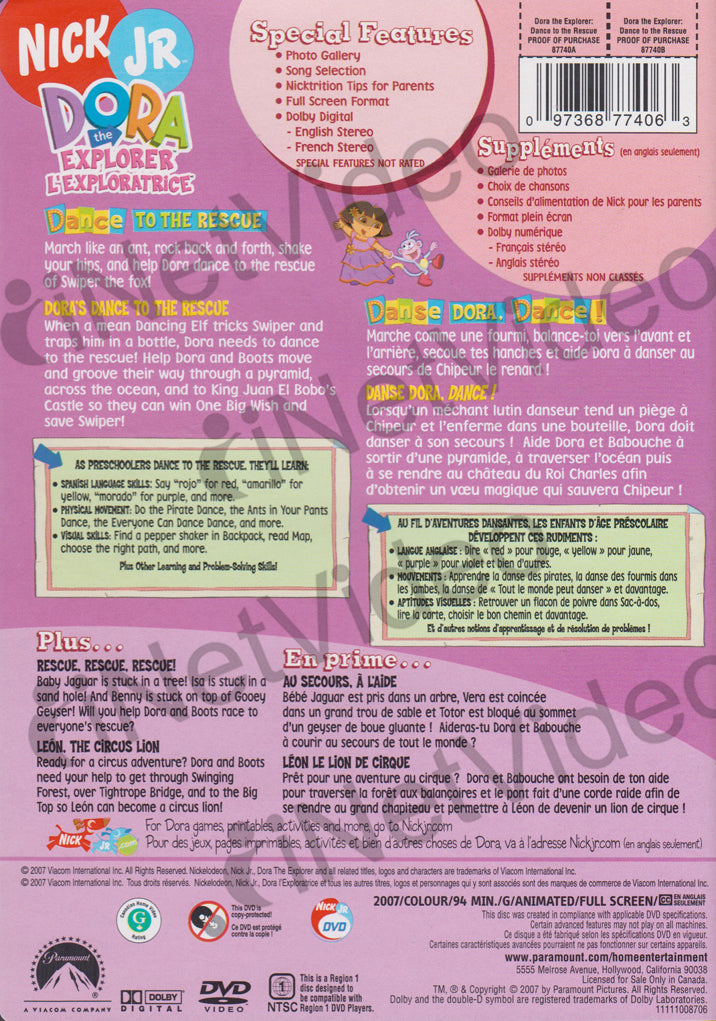 Dora The Explorer Doras Dance To The Rescue