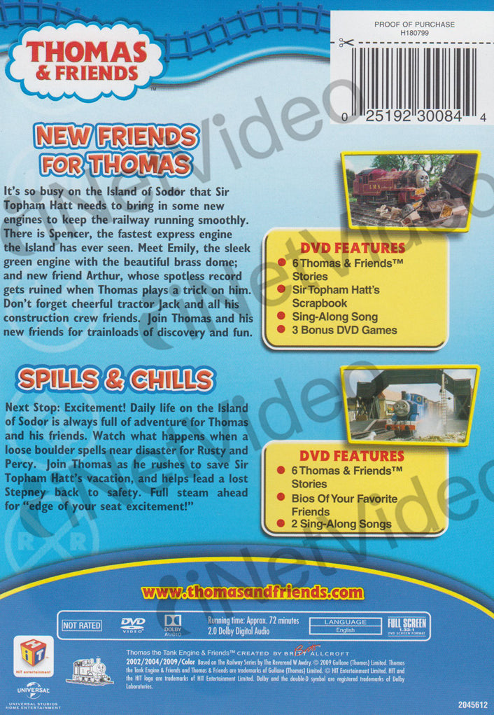 Thomas And Friends Spills And Chills