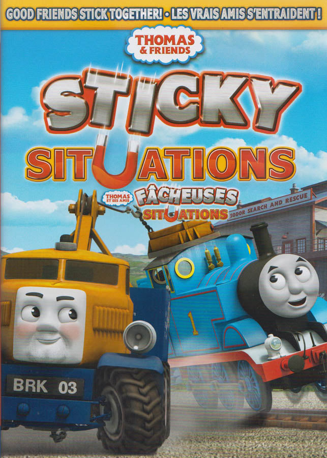 Thomas & Friends: Sticky Situations (Bilingual) on DVD Movie