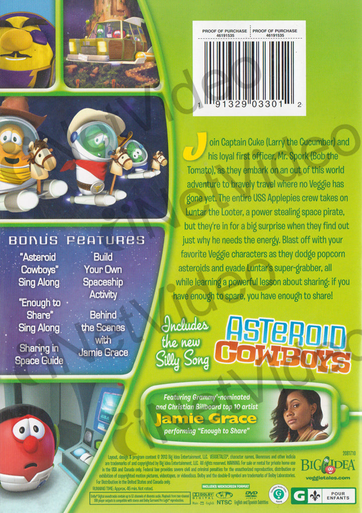 Veggietales: Veggies In Space - The Fennel Frontier on DVD Movie