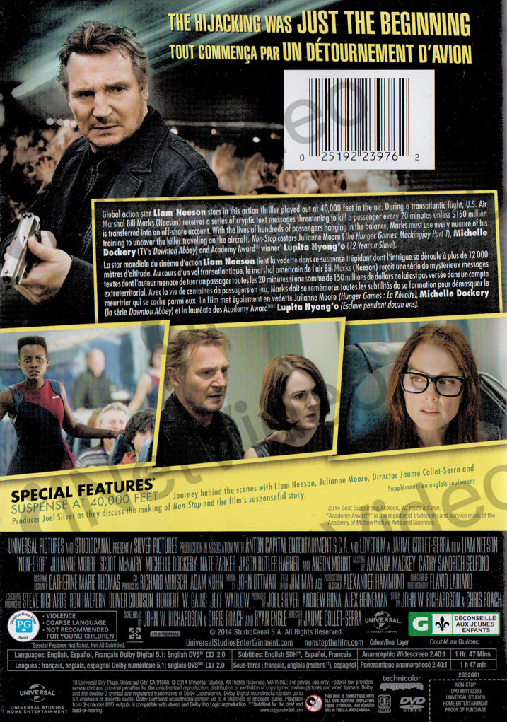 Non-Stop (Bilingual) on DVD Movie