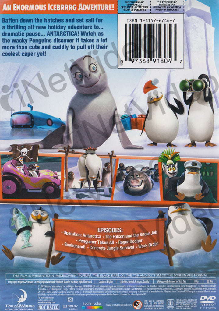 The Penguins Of Madagascar Dvd