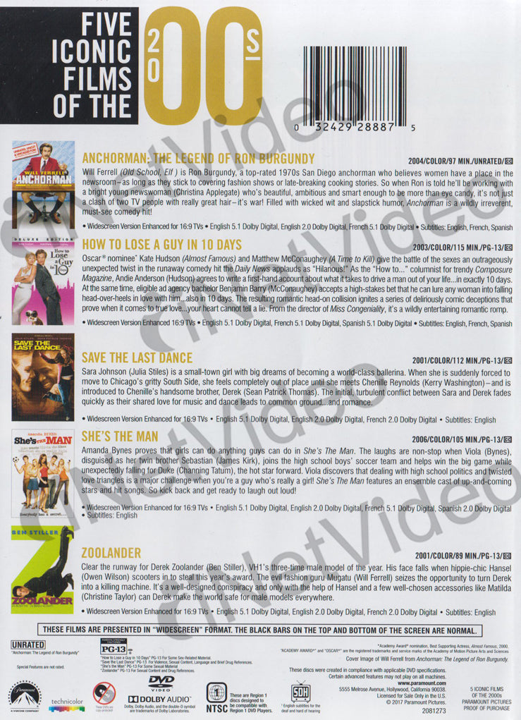 5 Iconic Films Of The 2000s on DVD Movie