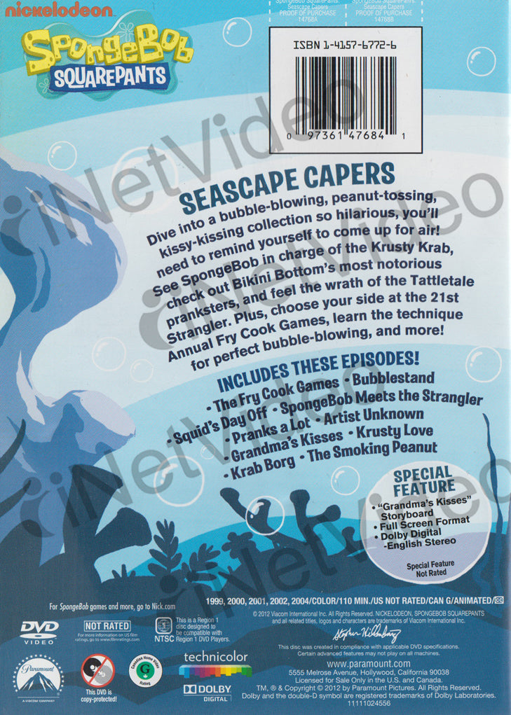 Spongebob The Seascape Capers