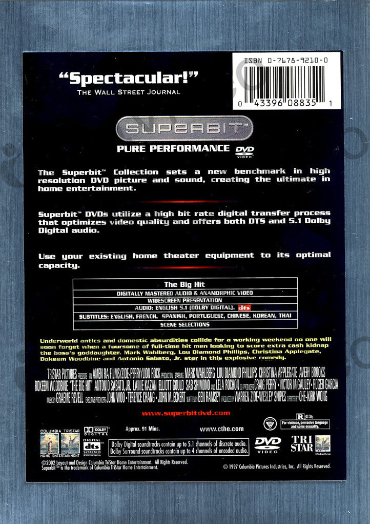 The Big Hit Dvd