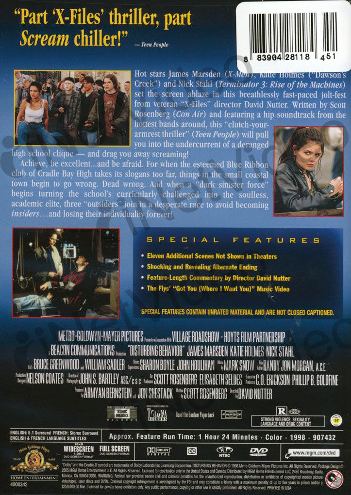 Disturbing Behavior Poster