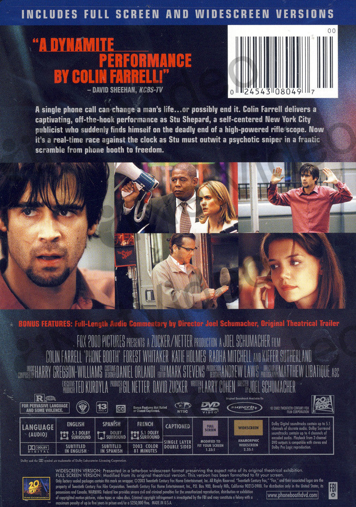 Phone Booth Movie Poster