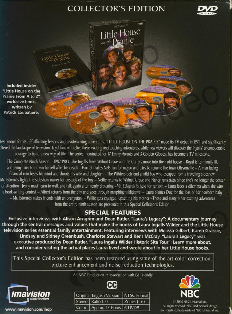 Little House on the Prairie - The Complete Season 9 (Boxset) on DVD Movie