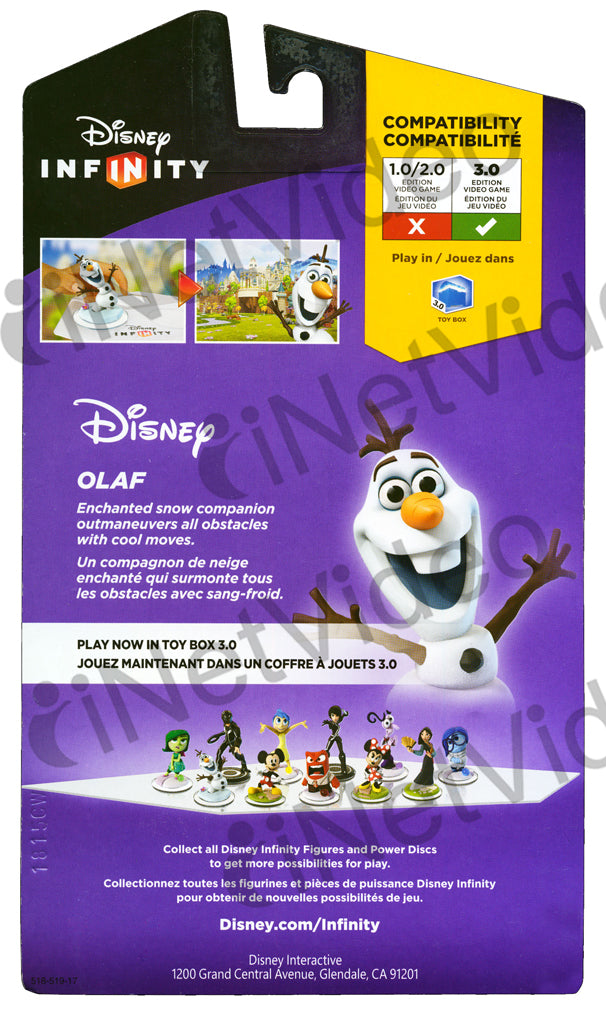 Disney Infinity 3.0 - Olaf (Toy) (TOYS) on TOYS Game